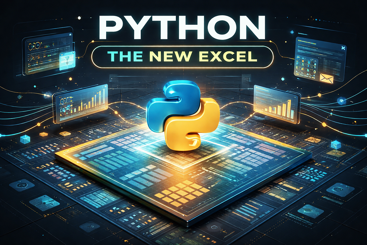 Python Is Becoming the “New Excel” of Developers | by Muhammad Huzair ...