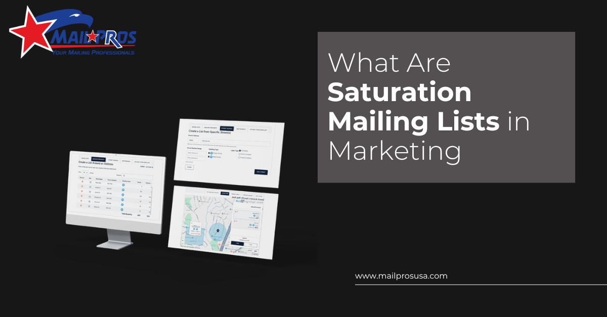 What Are Saturation Mailing Lists in Marketing | by Mail Pros USA | Jan ...
