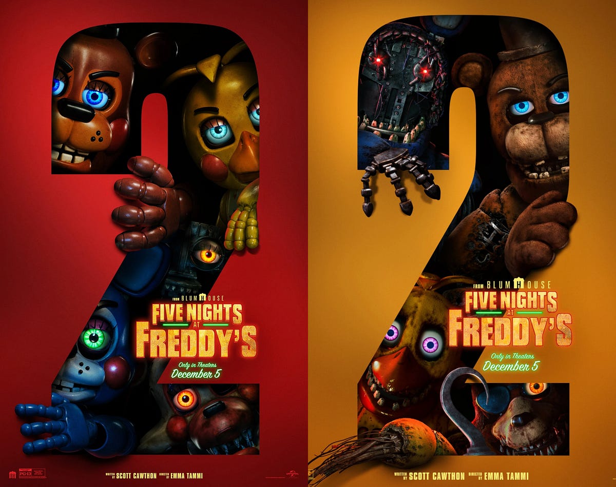 FNAF 2 Hits Theaters Friday — Here are My Thoughts Going Into It | by Isabella Jayde | Dec, 2025 ...