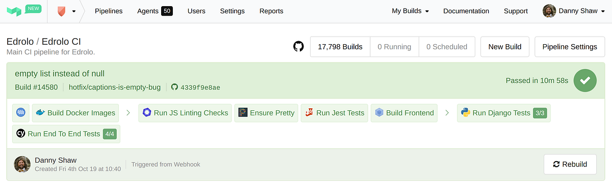 Continuous Integration with Buildkite | by Danny Shaw | Edrolo Engineering | Medium