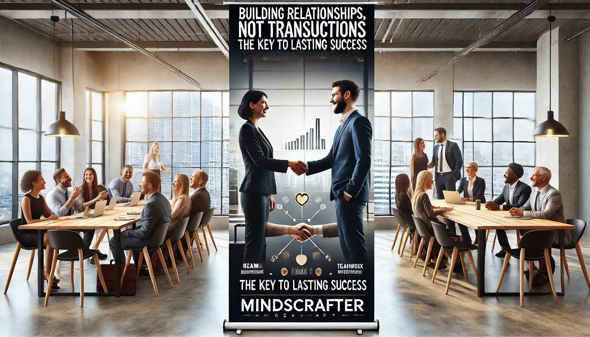 Beyond Transactions: Building Relationships for Lasting Success | Medium