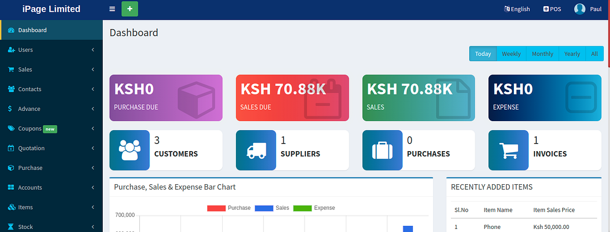 eBiz, the All in One Business Management software with a free PoS for ...