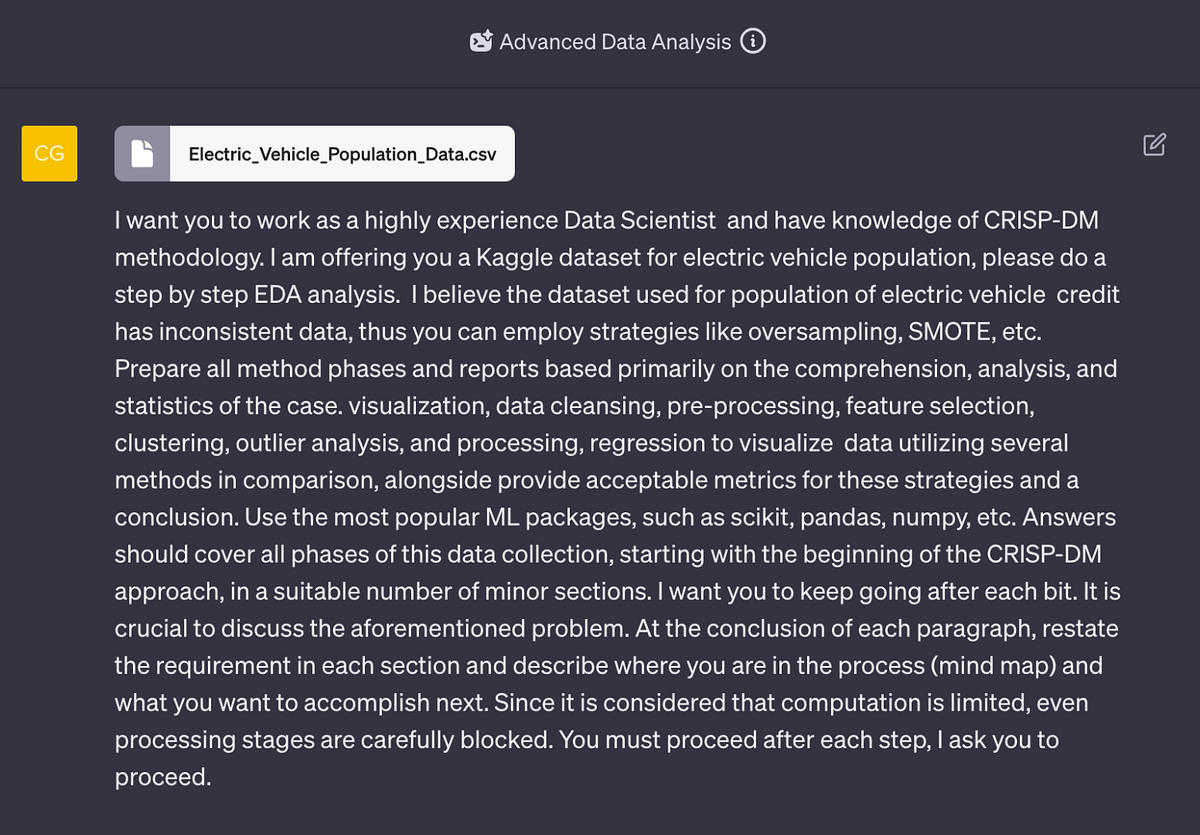 Data Mining exercise done using Chat-Gpt 4 | by Sagar Patel | Medium