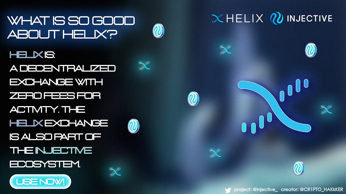 HELIX what could be interesting about a regular stock exchange ...