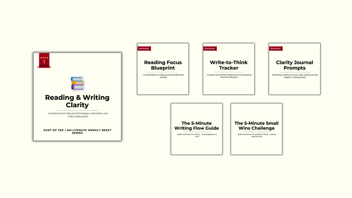 How to Turn Reading Into Clarity. (Not Just More Information) | by ...