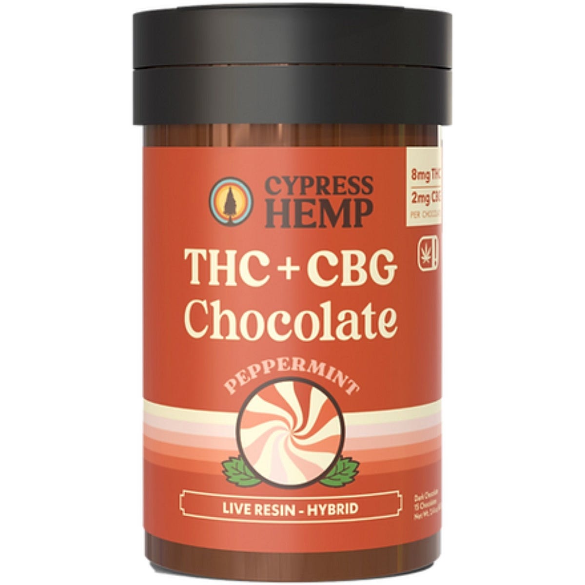 Cypress Hemp THC+CBG Chocolates. Cypress Hemp THC & CBG Chocolates ...
