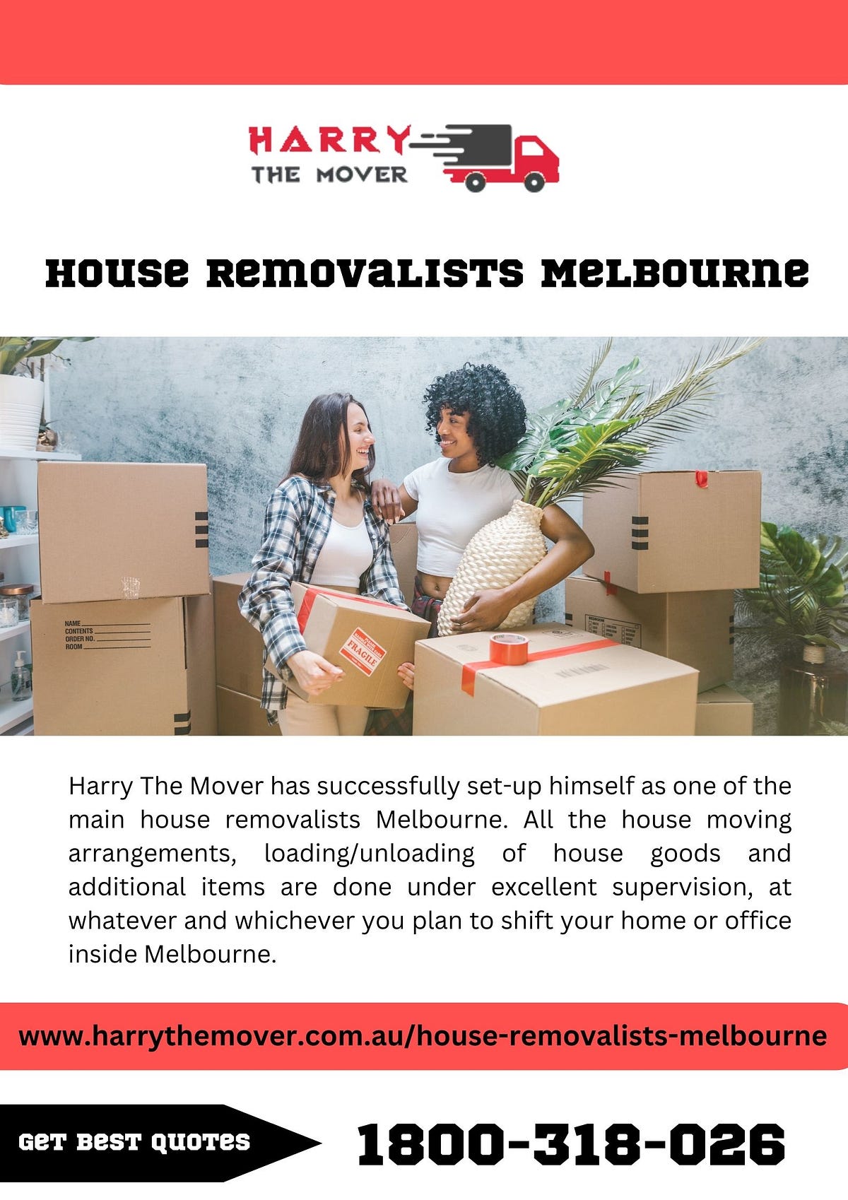 House Removalists Melbourne - Harrythemovermelbourne - Medium