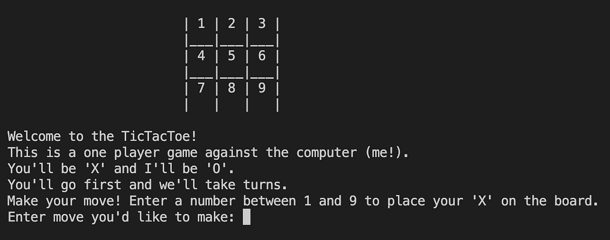 Project Learning Python By Coding Simple Tictactoe Game By Spencer Attick Mar 2024 Medium