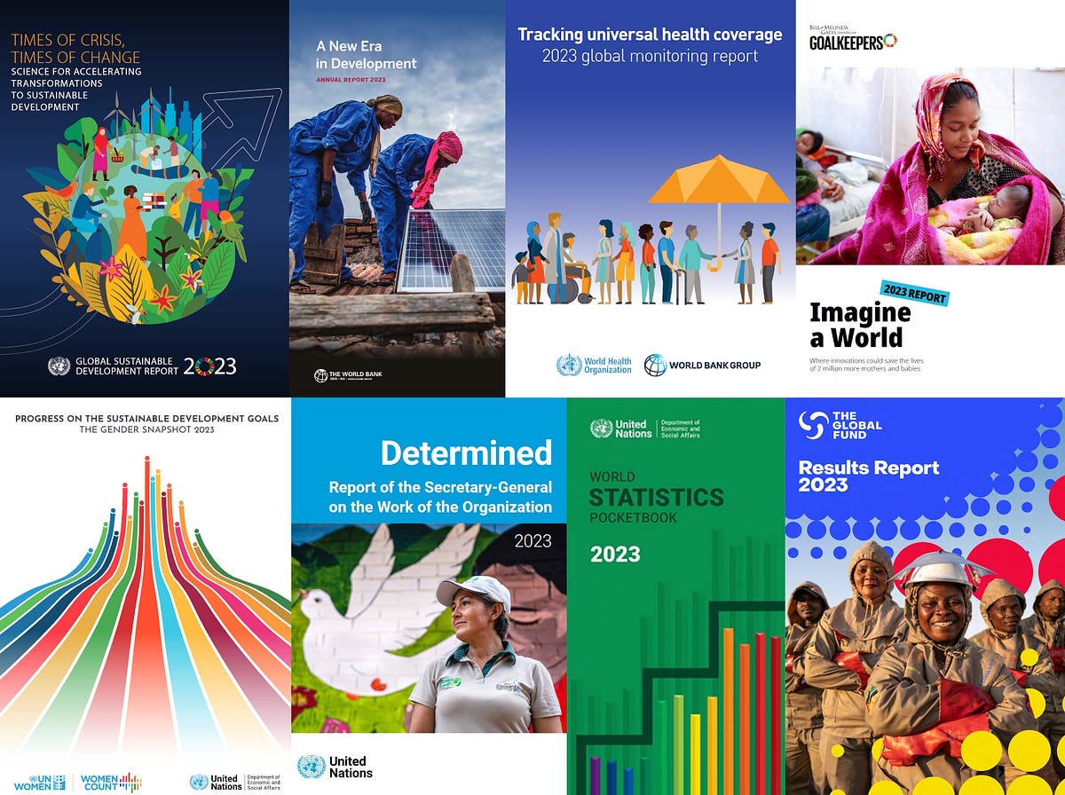 Report Roundup: UNGA78 Edition. The most important SDG-related… | by SDGCounting | SDG Counting ...