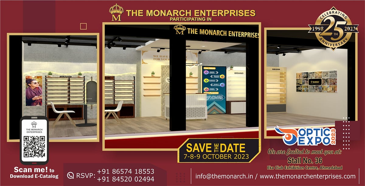 𝐖𝐞 𝐚𝐫𝐞 𝐩𝐚𝐫𝐭𝐢𝐜𝐢𝐩𝐚𝐭𝐢𝐧𝐠 𝐢𝐧 𝐎𝐏𝐓𝐈𝐂 𝐄𝐗𝐏𝐎 𝟐𝟎𝟐𝟑 𝐀𝐡𝐦𝐞𝐝𝐚𝐛𝐚𝐝..!! - The Monarch ...