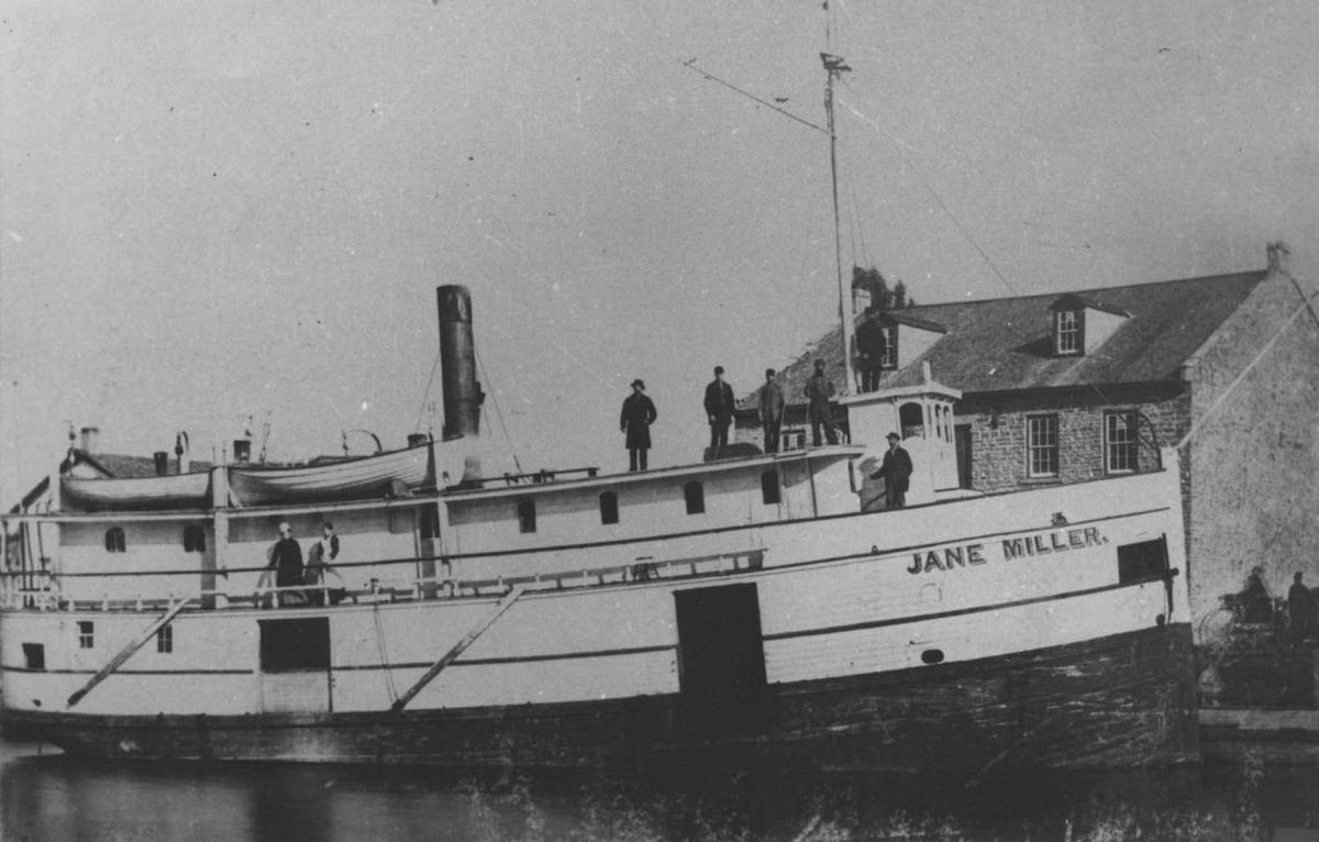 The Mystery of the SS Jane Miller: A Ghost Ship of Georgian Bay | by ...