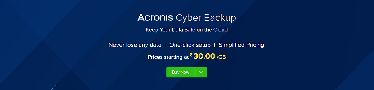 Acronis Cyber Backup. **Acronis Cyber Backup Offered by… | by BlueRock ...