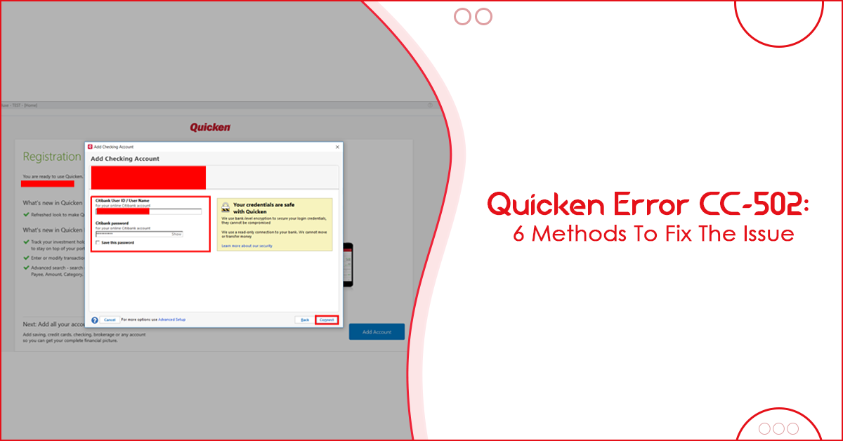 Quicken Error CC-502: 6 Methods To Fix The Issue - Wireitsolutions - Medium