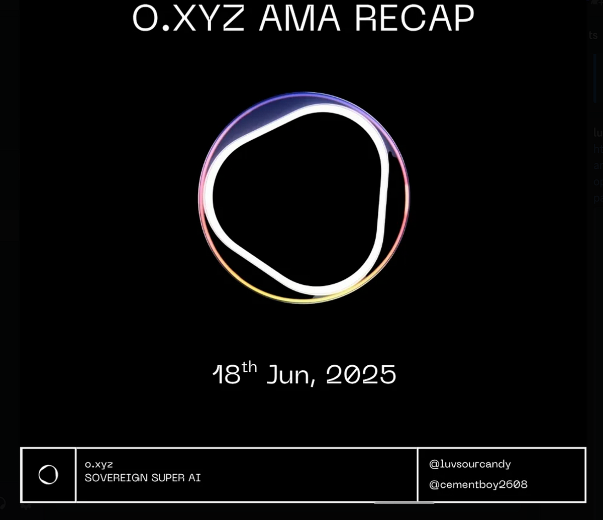 OXYZ AMA Recap: Navigating Challenges with Optimism and Innovation ...