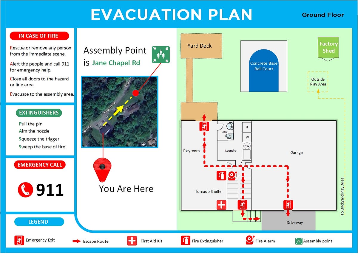 Emergency Evacuation Plan for Child Care Buildings | Medium