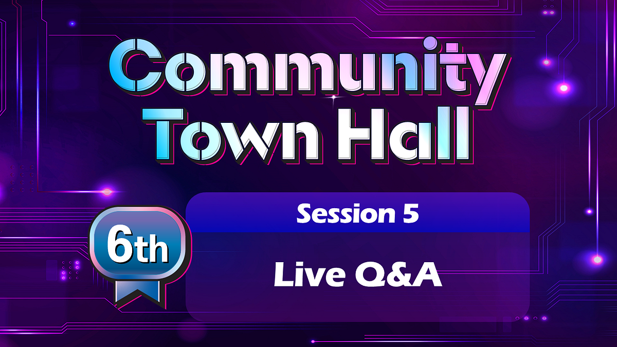 [6th Community Town Hall] Session 5│Q&A | by PERPLAY | Medium