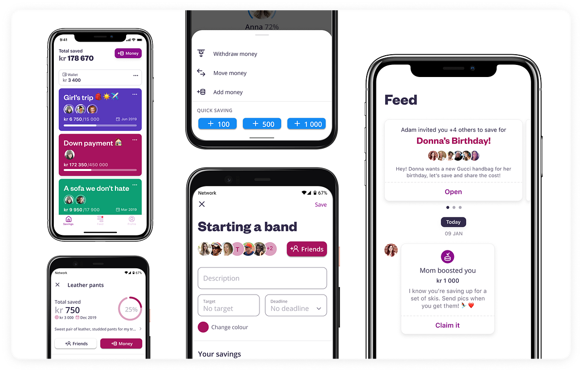Top 3 challenges in designing a social savings app | by Tanya the human ...