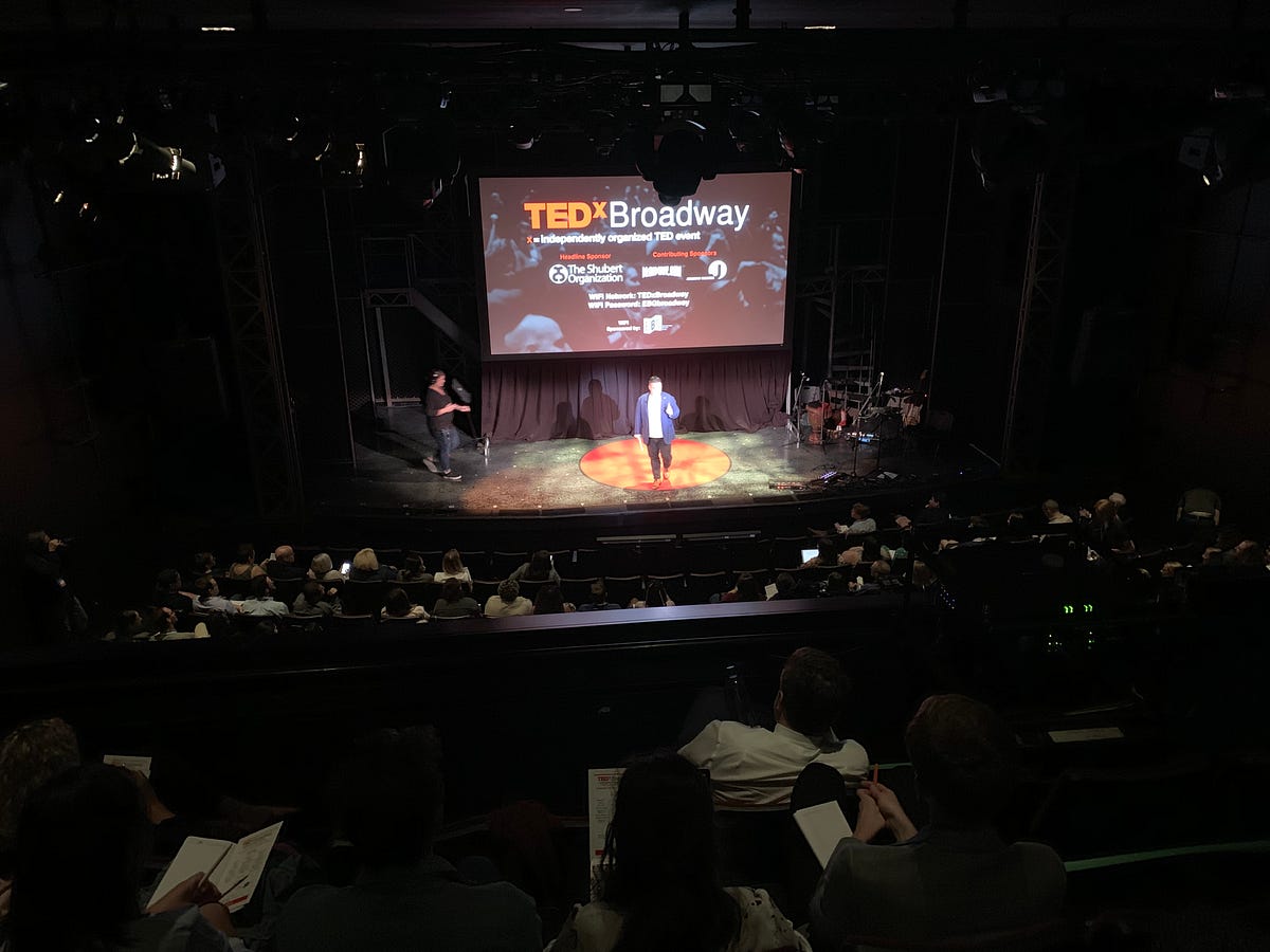 TEDxBroadway 2019 — A Moment of Reflection | by Damian Bazadona | Medium
