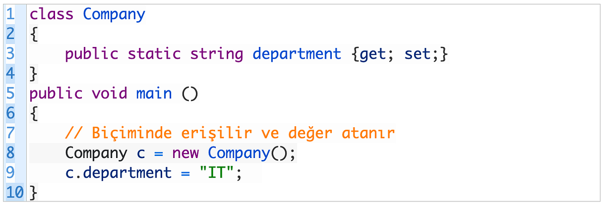 Oop — Static In C Static Değişkenlere Global Değişkenler… By Hande Muge Keser Medium