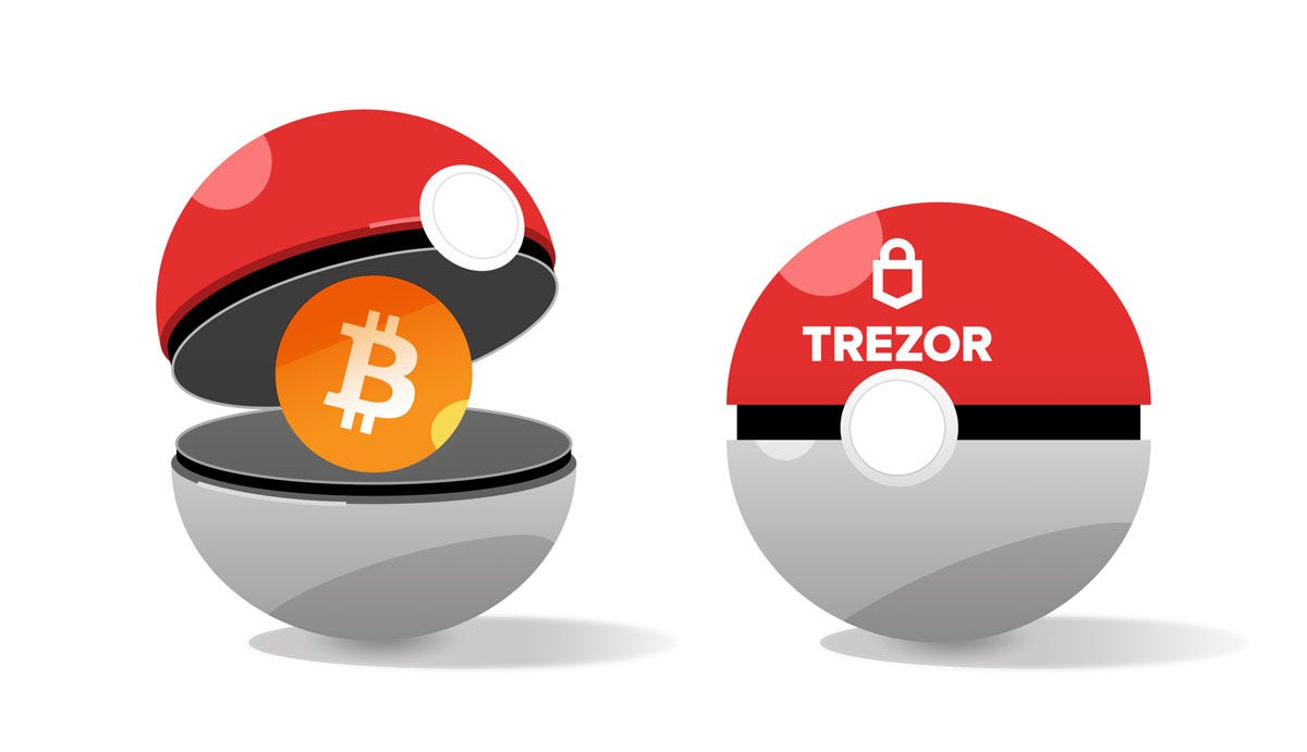 Why Trezor Is the Pokeball for your Coins | by SatoshiLabs | Trezor Blog