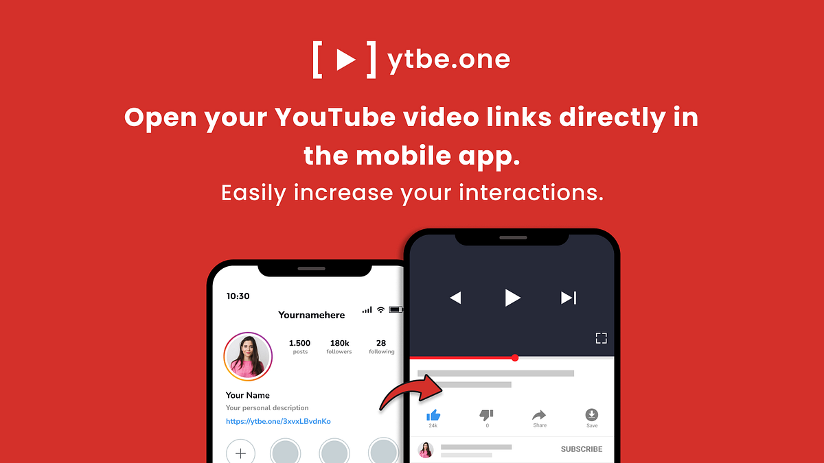 Ytbe.one: Increase Your Engagement by Opening Your YouTube Videos in ...