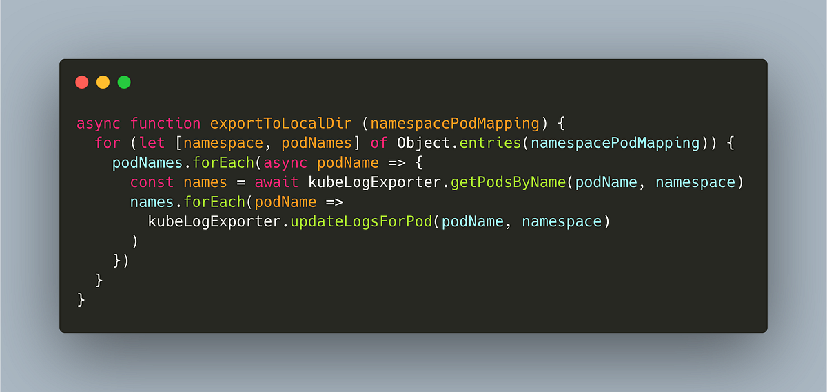 Kubernetes: Building a Custom Log Exporter with NodeJS | by Sebastian ...
