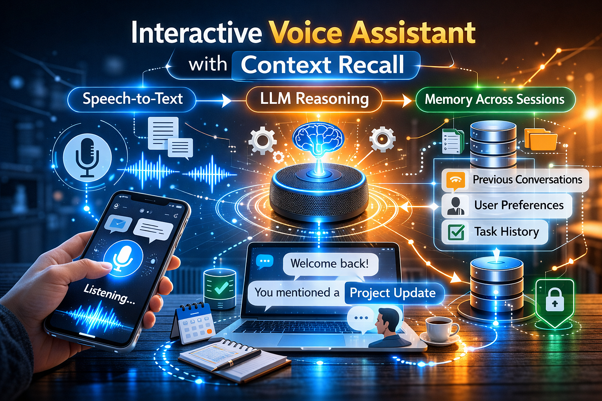 Interactive Voice Assistant With Context Recall | by Tech Horizon With ...