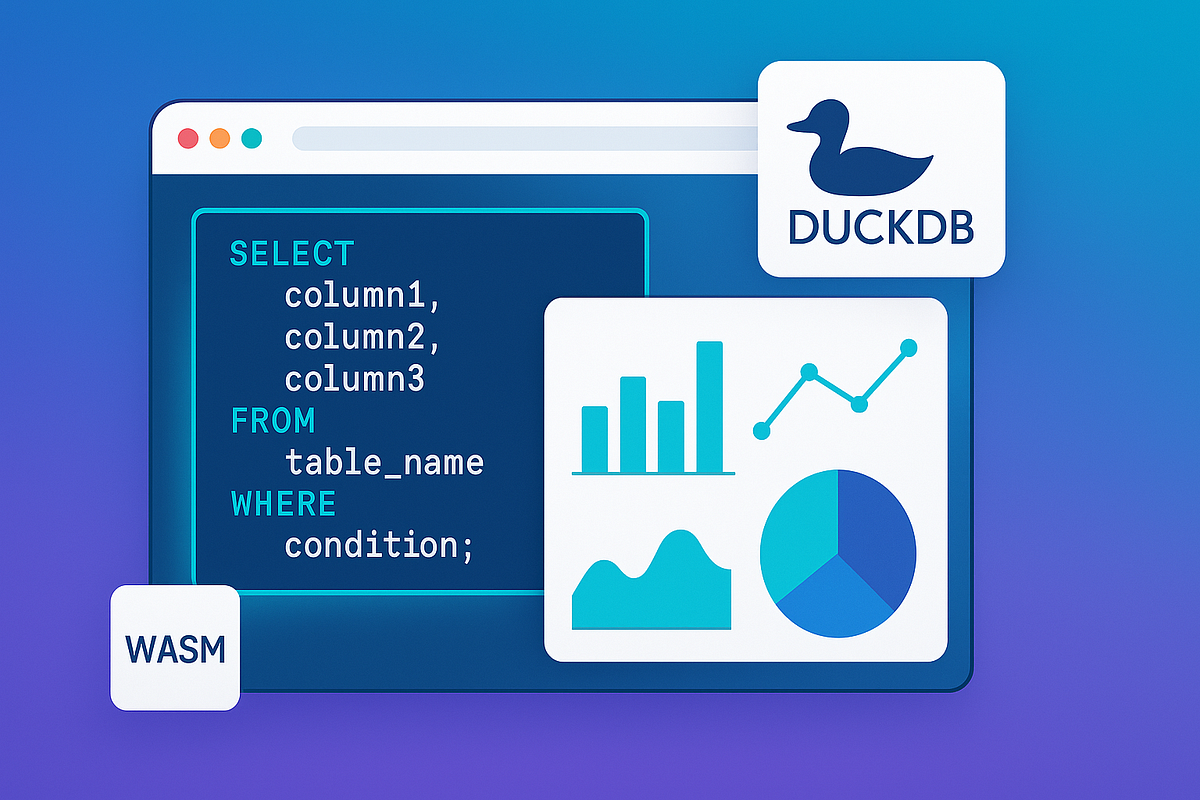 DuckDB in the Browser: Analytics Without a Backend | by Nikulsinh Rajput | Medium
