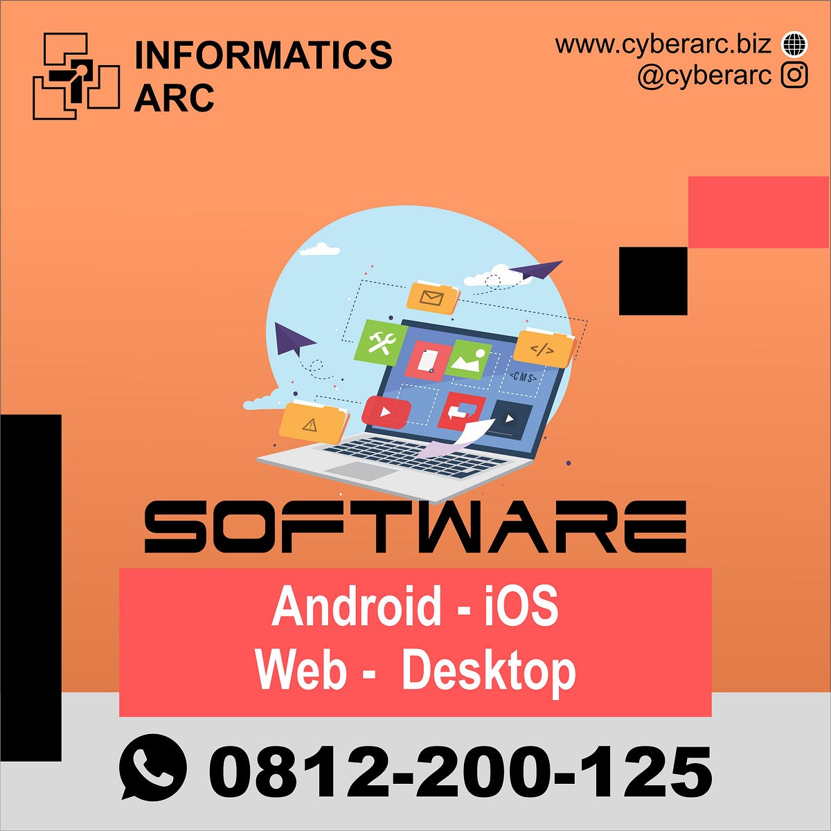 0812 200 125, Jasa Pembuatan Aplikasi Bisnis Di Malang | by 5Cyberarc ...