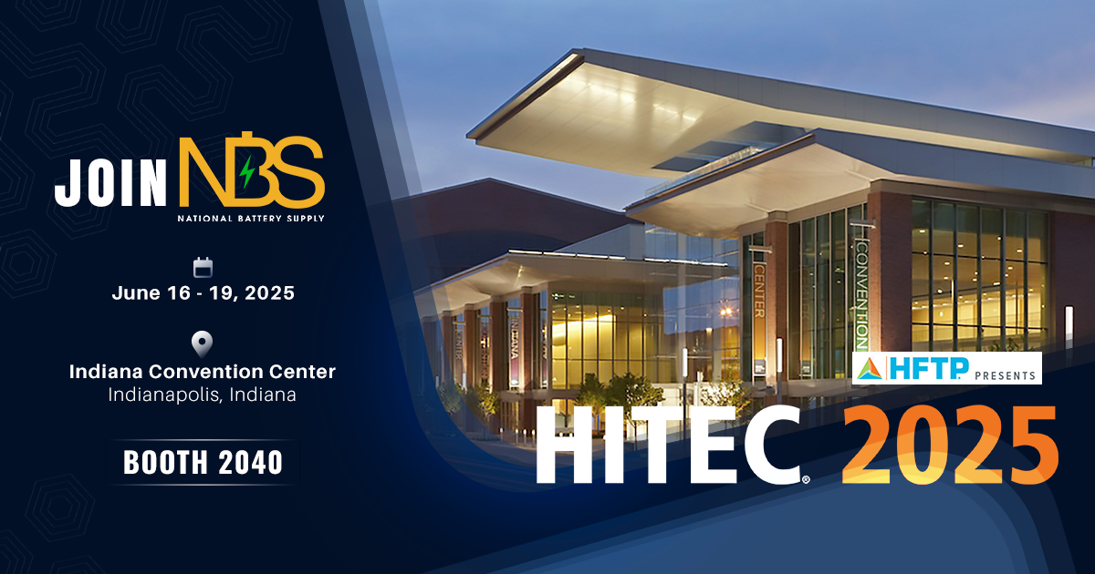 Join National Battery Supply at HITEC 2025 - National Battery Supply ...