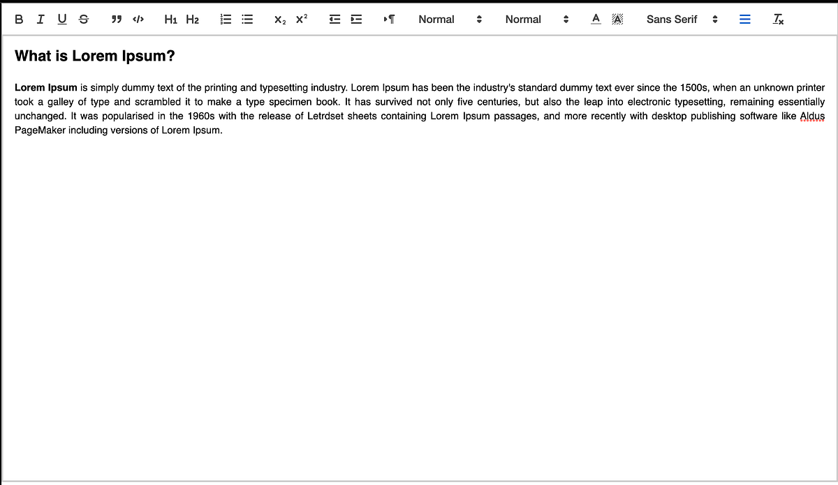 How to Create a Text Editor in React | by Sunny Yadav | JavaScript in ...