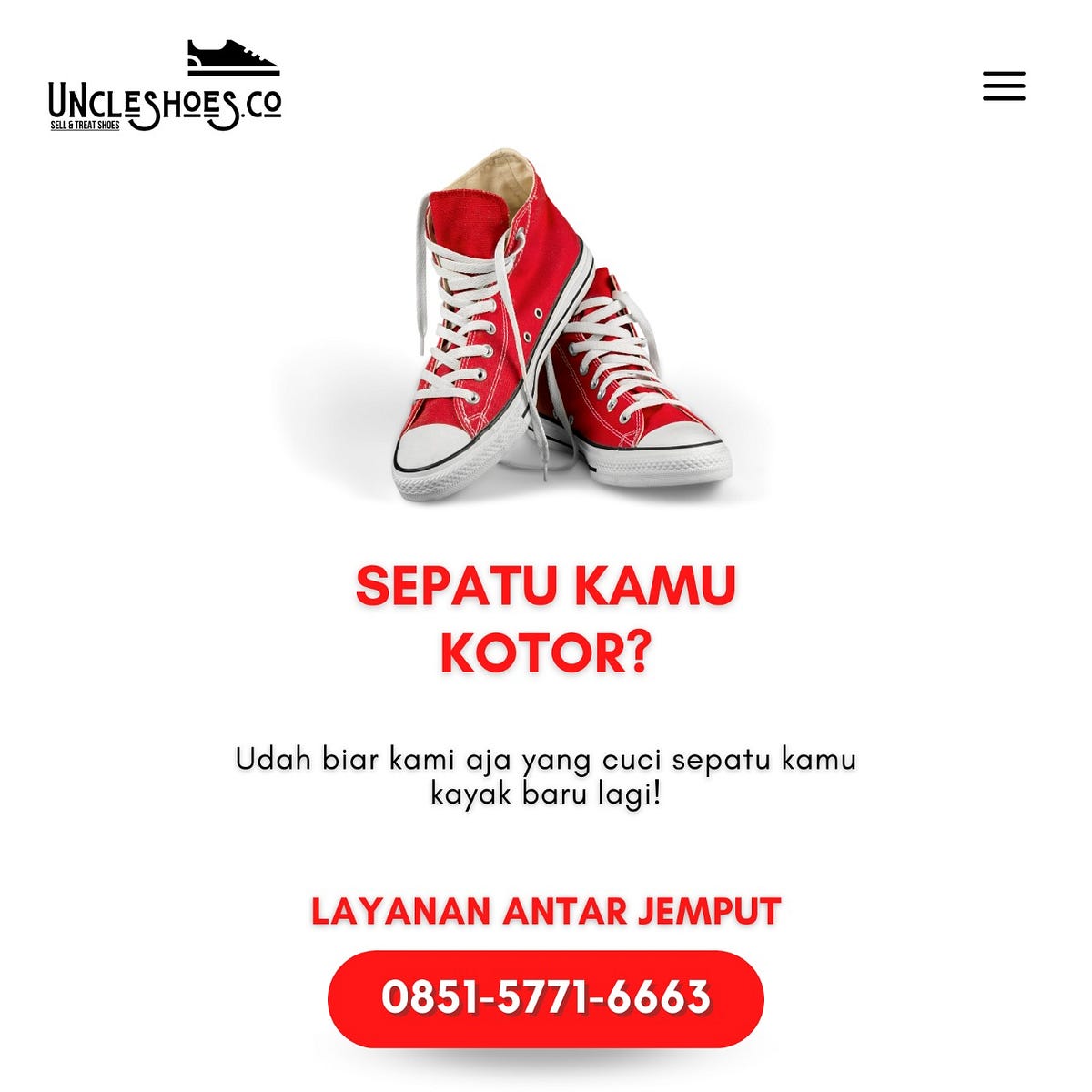 CUCI SEPATU PONTIANAK - Uncleshoes - Medium