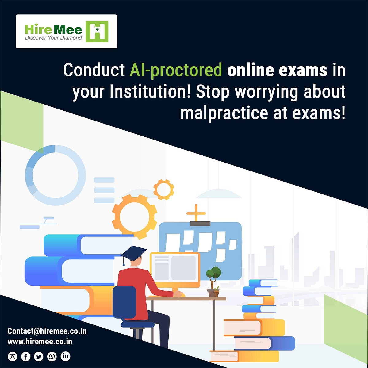 Entrance exam software - Hiremee - Medium