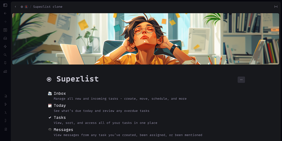 Implement Superlist by Tana in half a day. | by Fred Magnus | Medium
