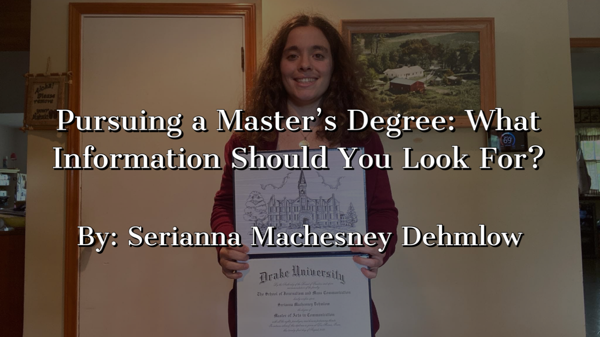 Pursuing a Master’s Degree: What Information Should You Look For? | by ...