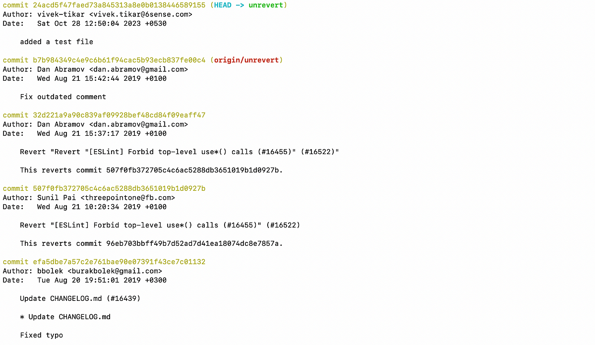 Demystifying Git What Is A Commit Under The Hood By Vivek Tikar Medium