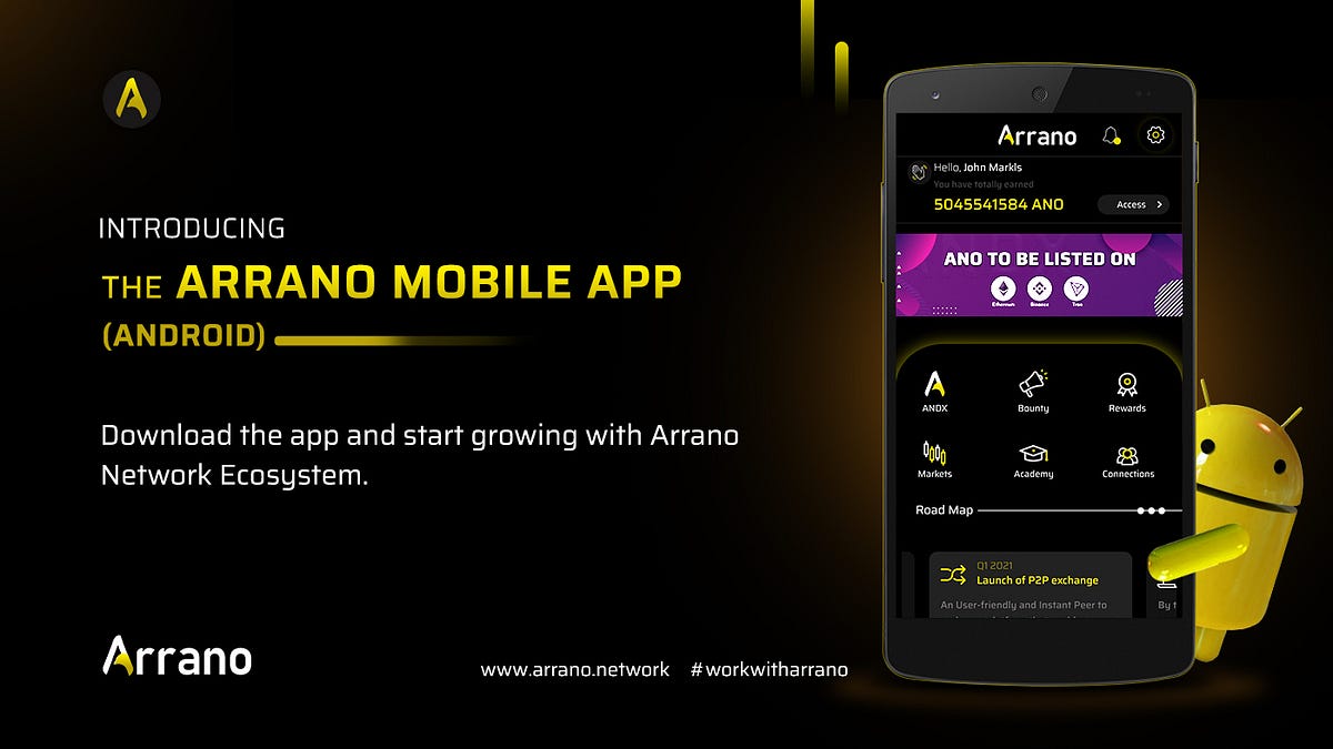 ArranoMobile App is now live on Android! | by Arrano Network | Medium