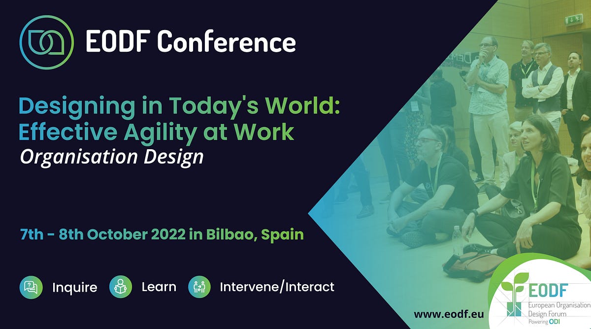 Bilbao, October 7–8. Join the EODF Conference 2022 “Designing in today ...