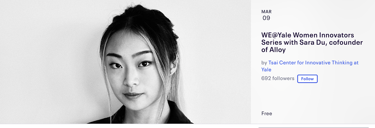 Sara Du on Co-Founding Alloy Automation | by WE@Yale | Medium