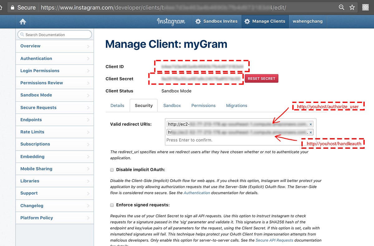 [InstagramAPI] Set up Nodejs OAuth server in 3 Step | by Peter Chang ...