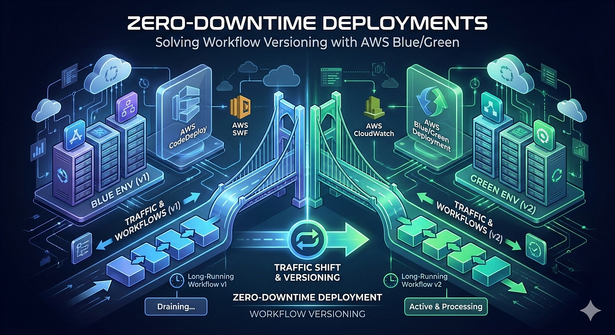 Solving the Workflow Versioning Problem with AWS Blue/Green Strategy ...