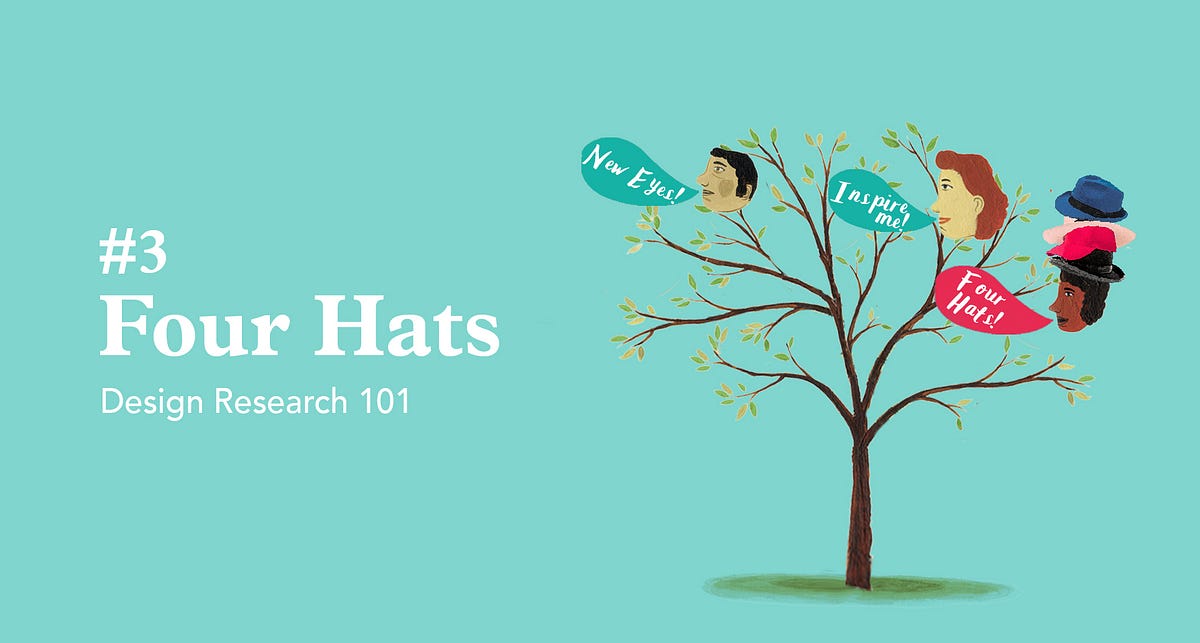 Four Hats. Can consumers help you innovate? Yes… | by Kate Dowler | The ...