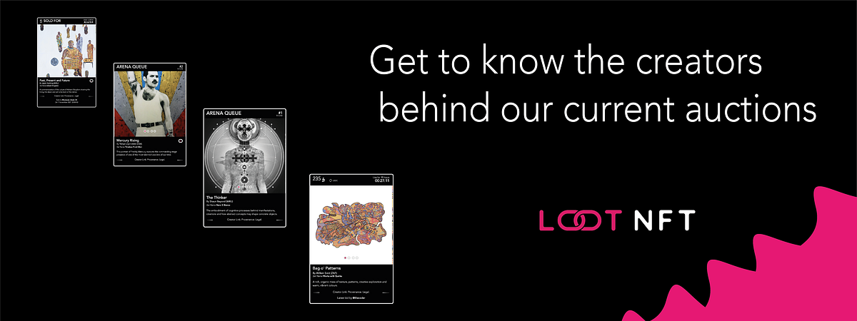 Get to know the creators behind our current auctions. | by Melanie ...