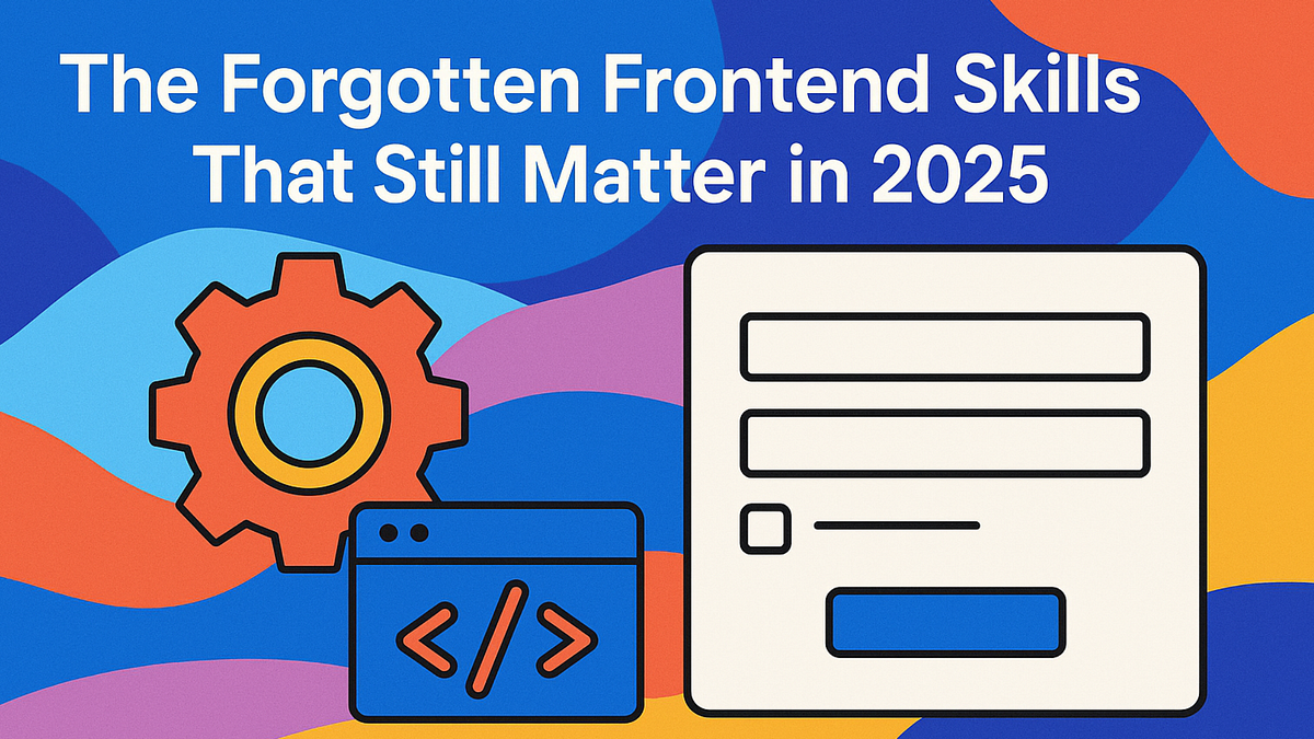 The Forgotten Frontend Skills That Still Matter in 2025 | by Sanjeevani ...