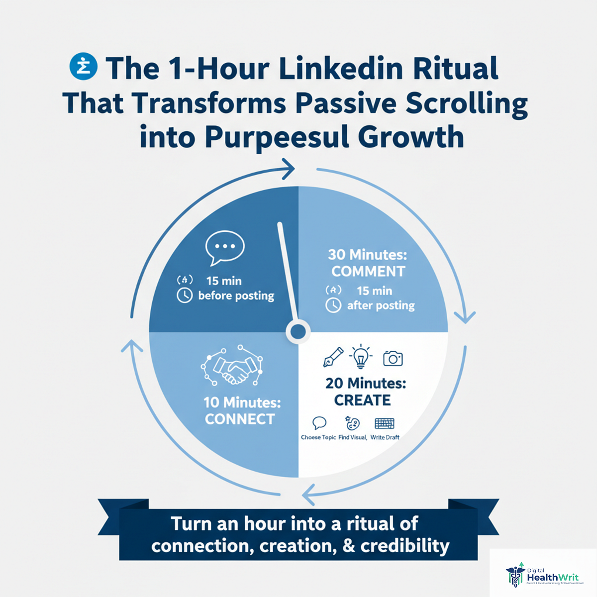 ⏳ The 1-Hour LinkedIn Ritual That Transforms Passive Scrolling into ...