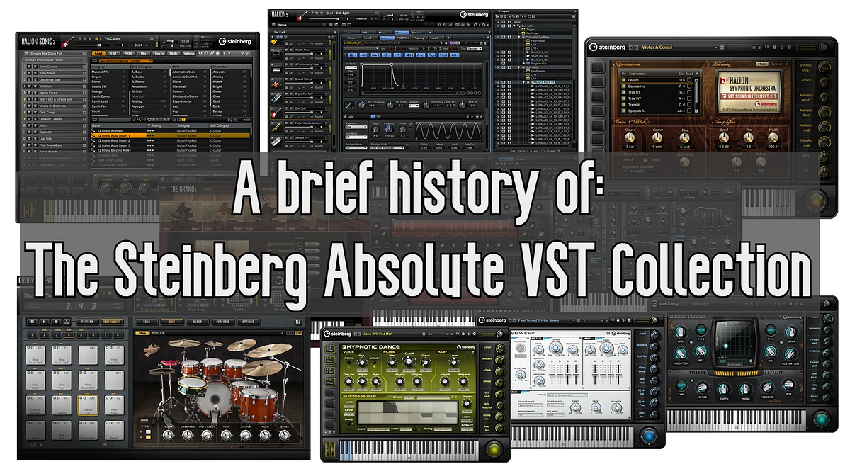 Steinberg Absolute VST Collection Comparison | by Ultimate Outsider ...
