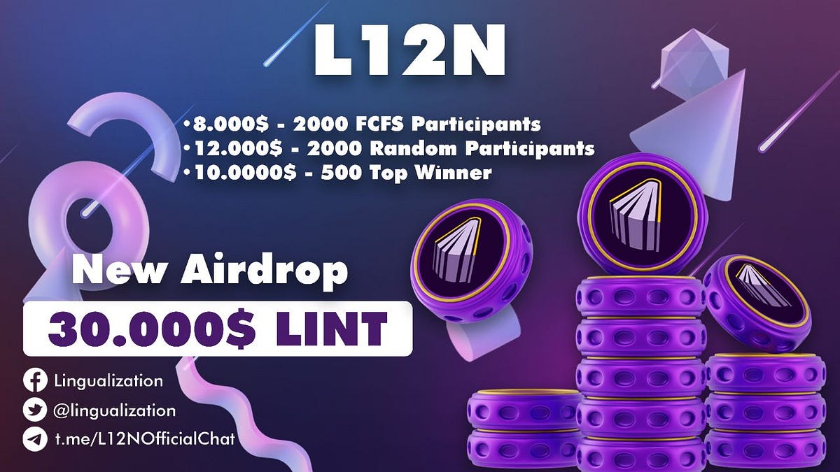 Important Announcement Regarding Airdrop Winner List | by L12N | Medium