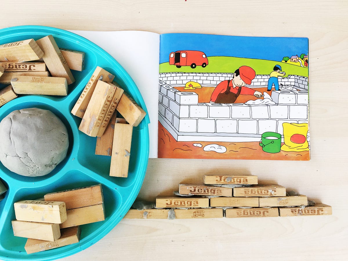 Bricklaying with playdough. We are currently exploring the… | by Heidi ...