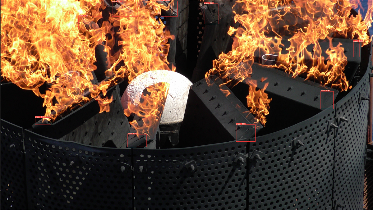 Crack Detection on Flare tip using YOLOv5 | by Chanowat Tanasaksakul ...