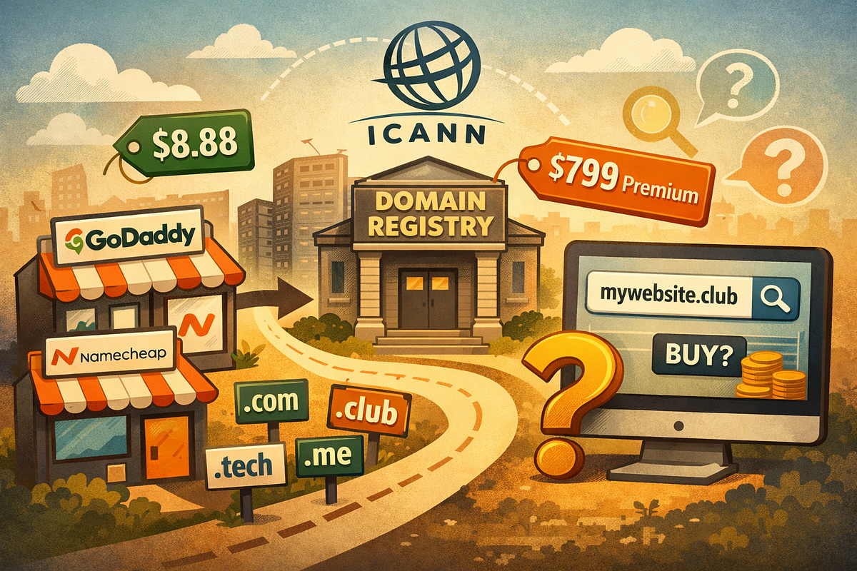 I Tried to Buy a Domain. Then I Learned How the Internet Actually Works ...